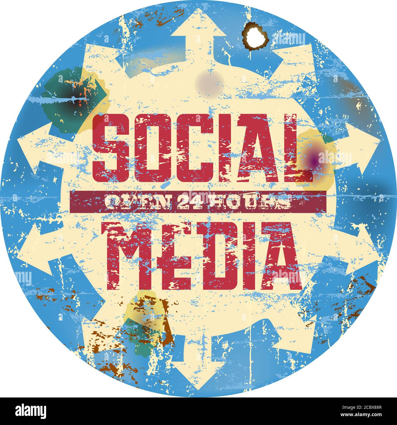 Media sign hi-res stock photography and images - Alamy