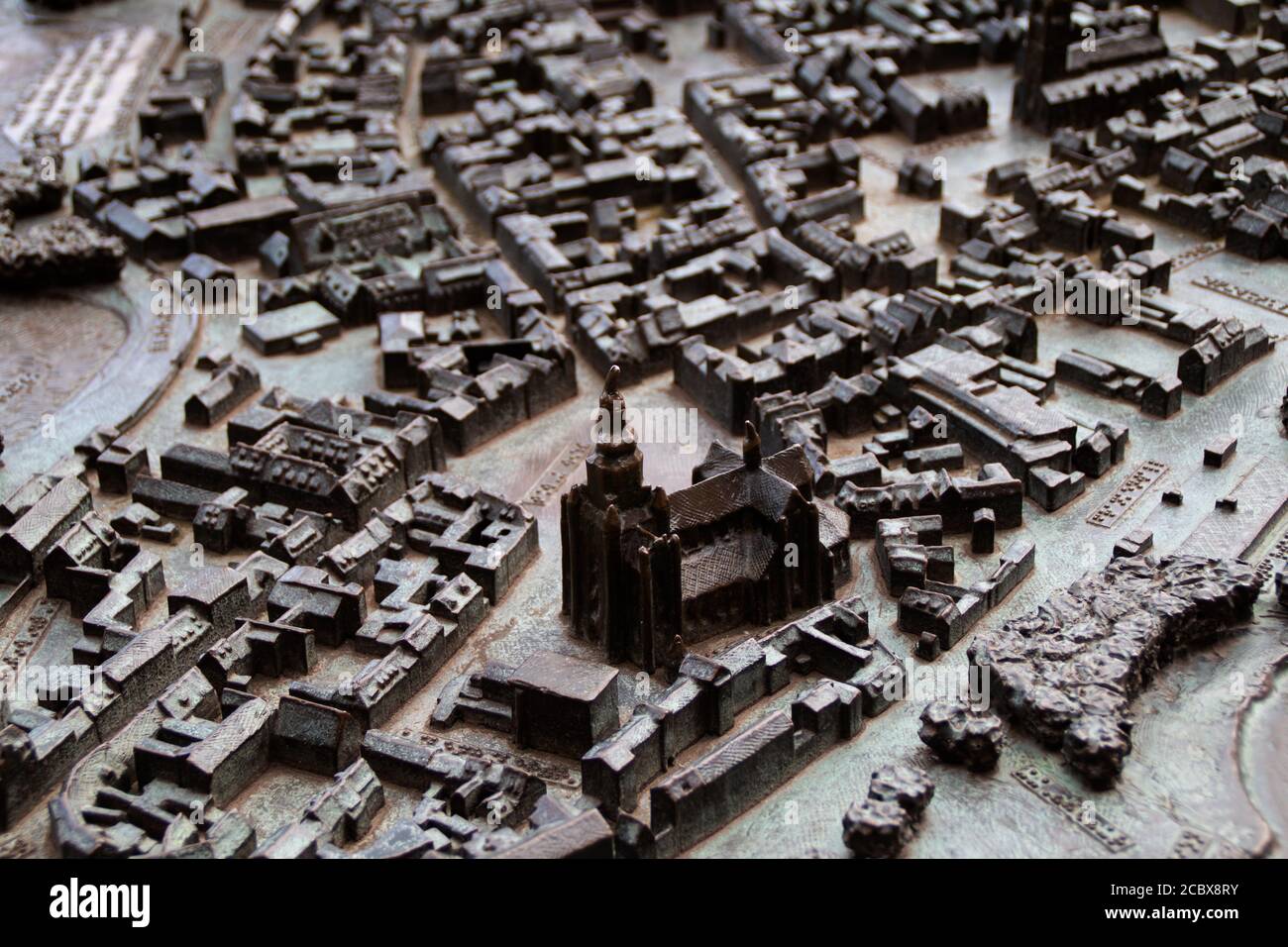 City model for the blind hi-res stock photography and images - Alamy