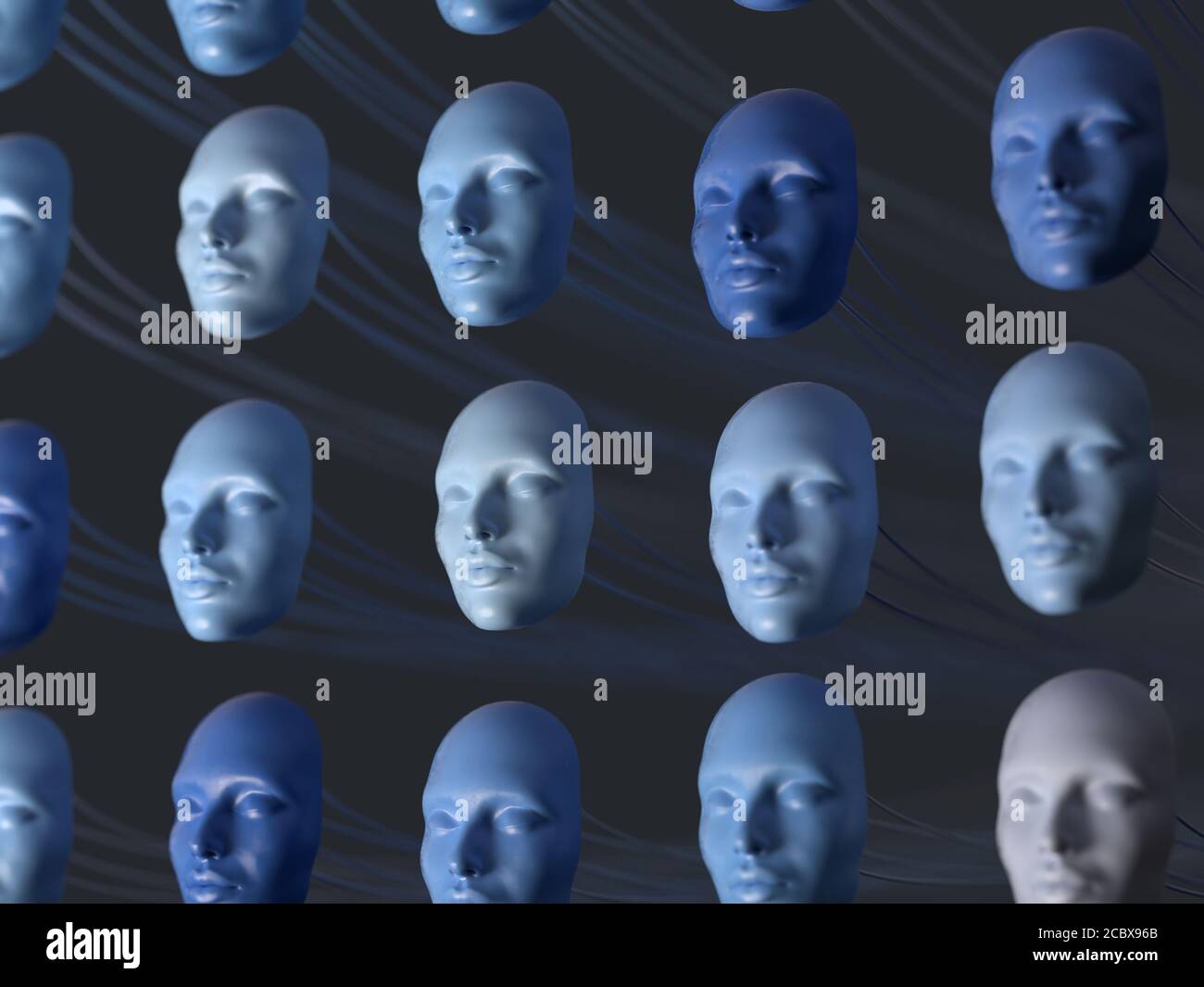 Human face masks hi-res stock photography and images - Alamy