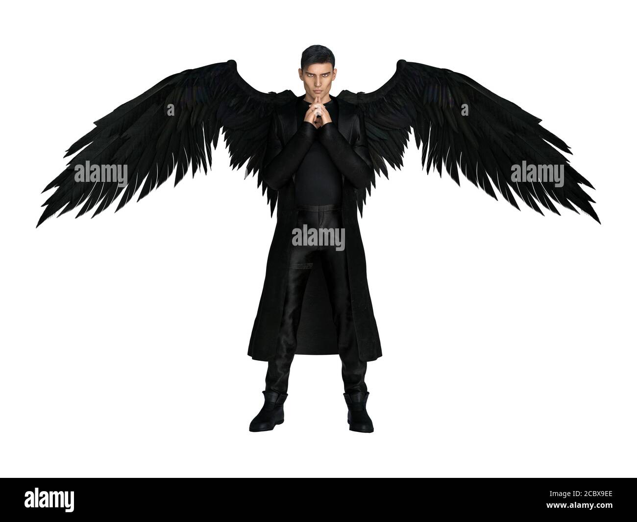 Black archangel Cut Out Stock Images & Pictures - Alamy
