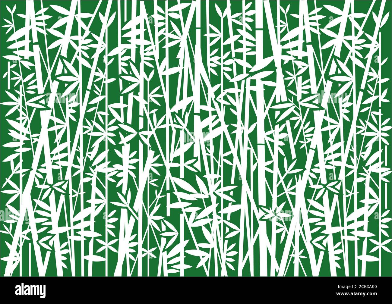 Bamboo Decorative background. Stylized Illustration of white bamboo ...