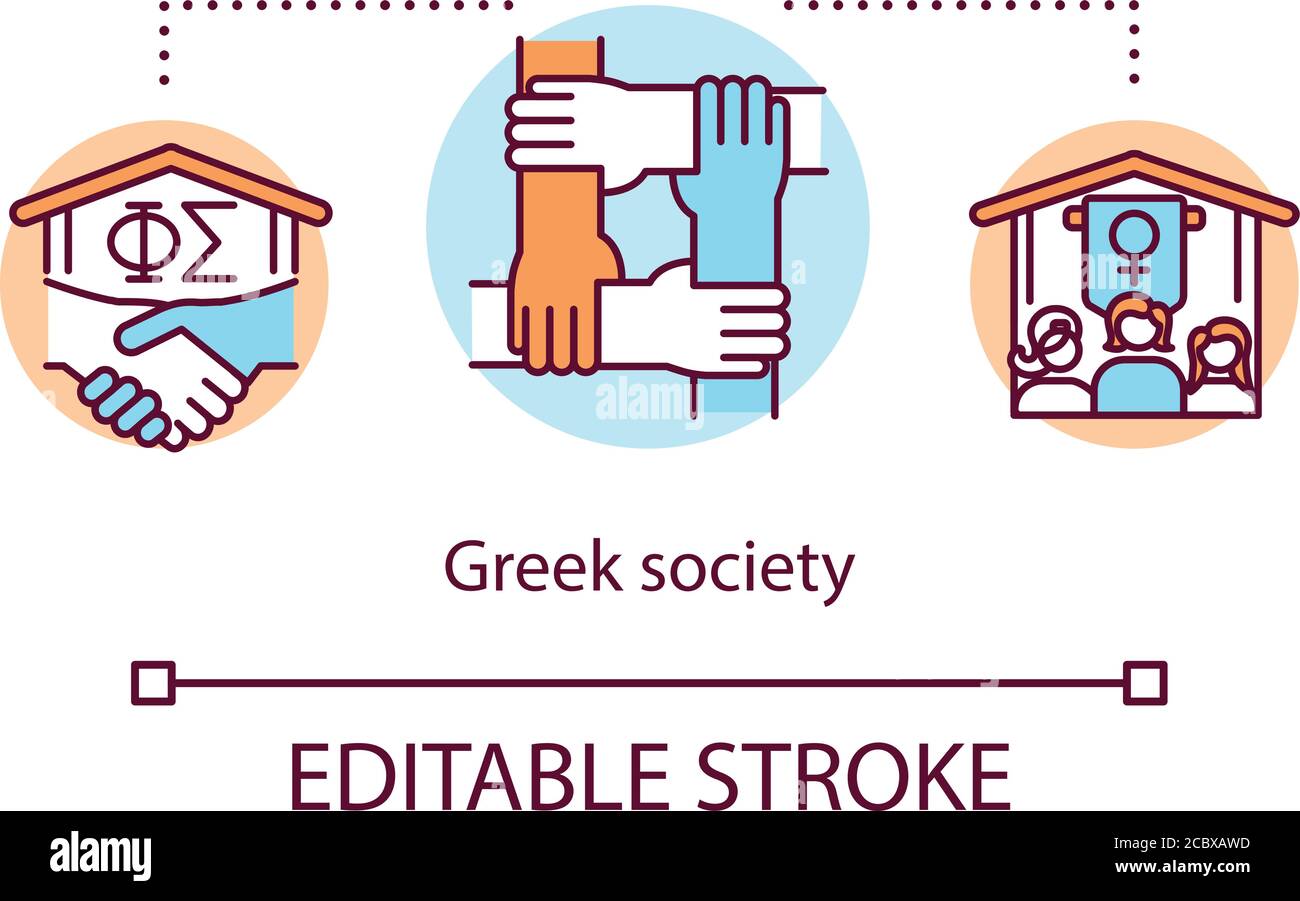 Sorority house club Stock Vector Images - Alamy