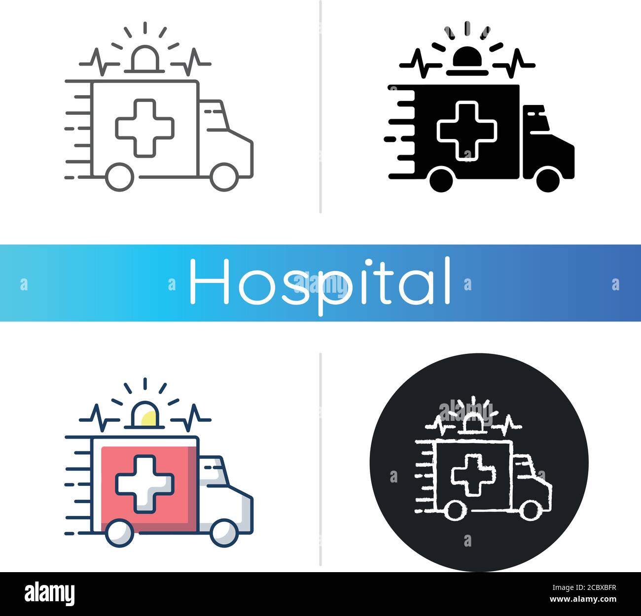 Accident and emergency ward Stock Vector Images - Alamy
