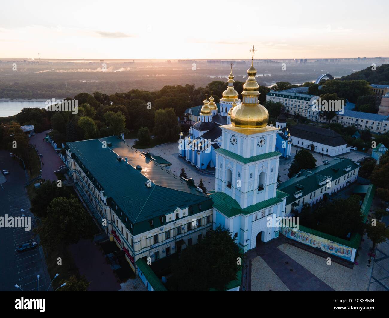 Aerial kyiv st michael michaels hi-res stock photography and images - Alamy