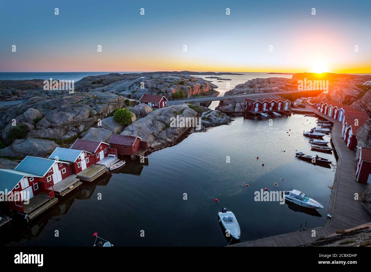 Swedish fishing huts hi-res stock photography and images - Alamy
