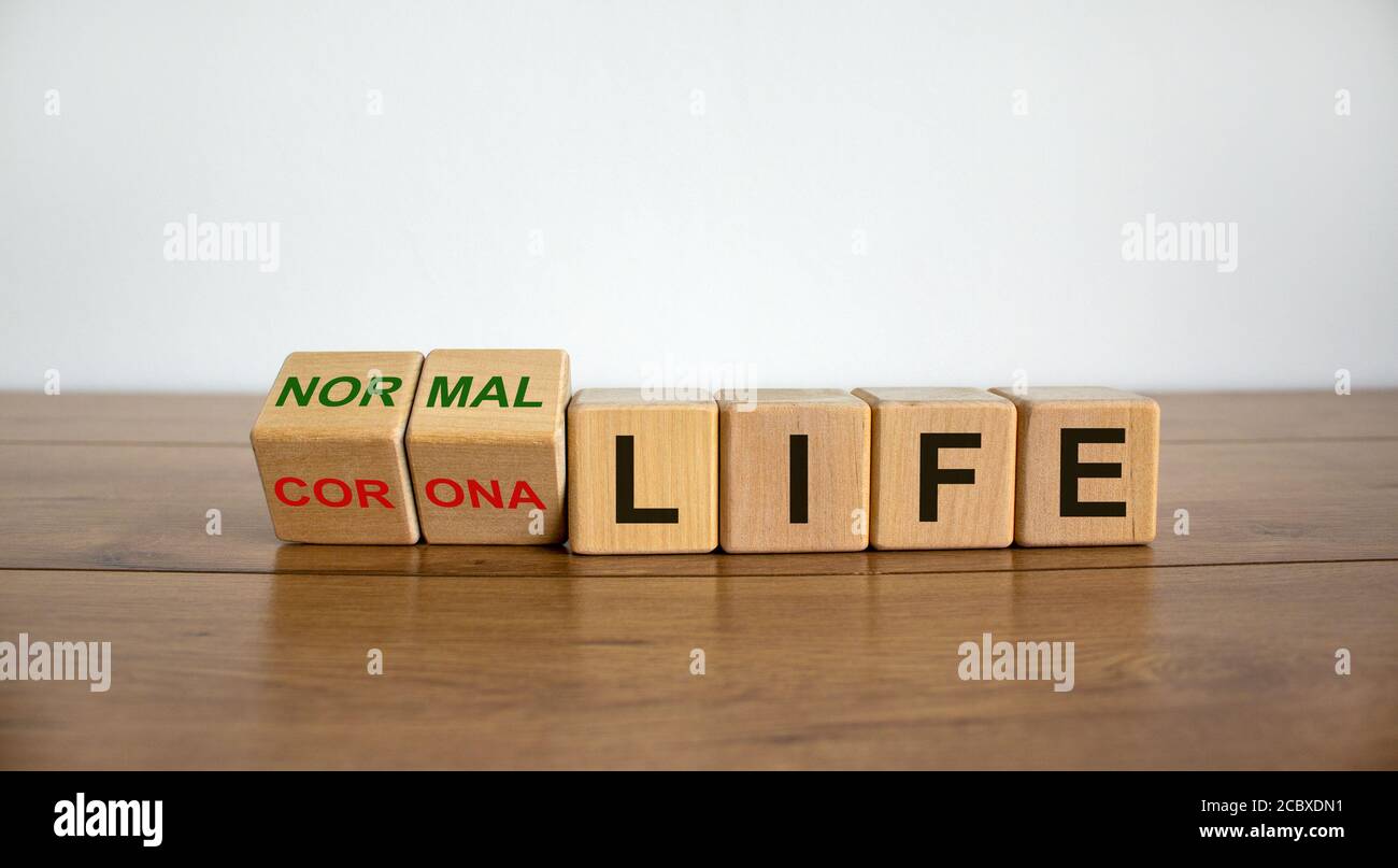 Back to normal. Turned cubes and changed the expression 'corona life ...