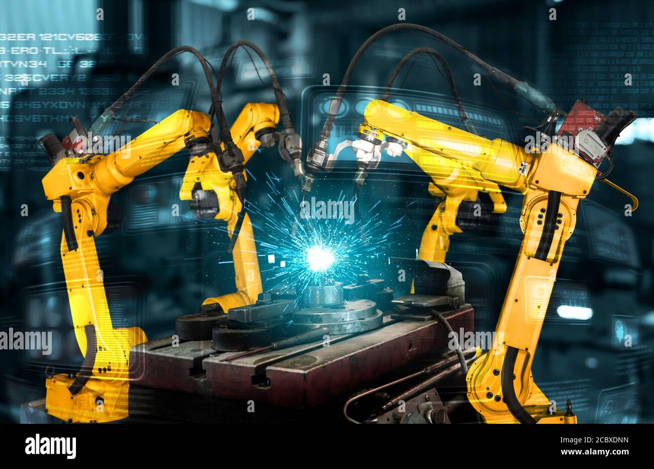 Smart factory equipment hi-res stock photography and images - Alamy