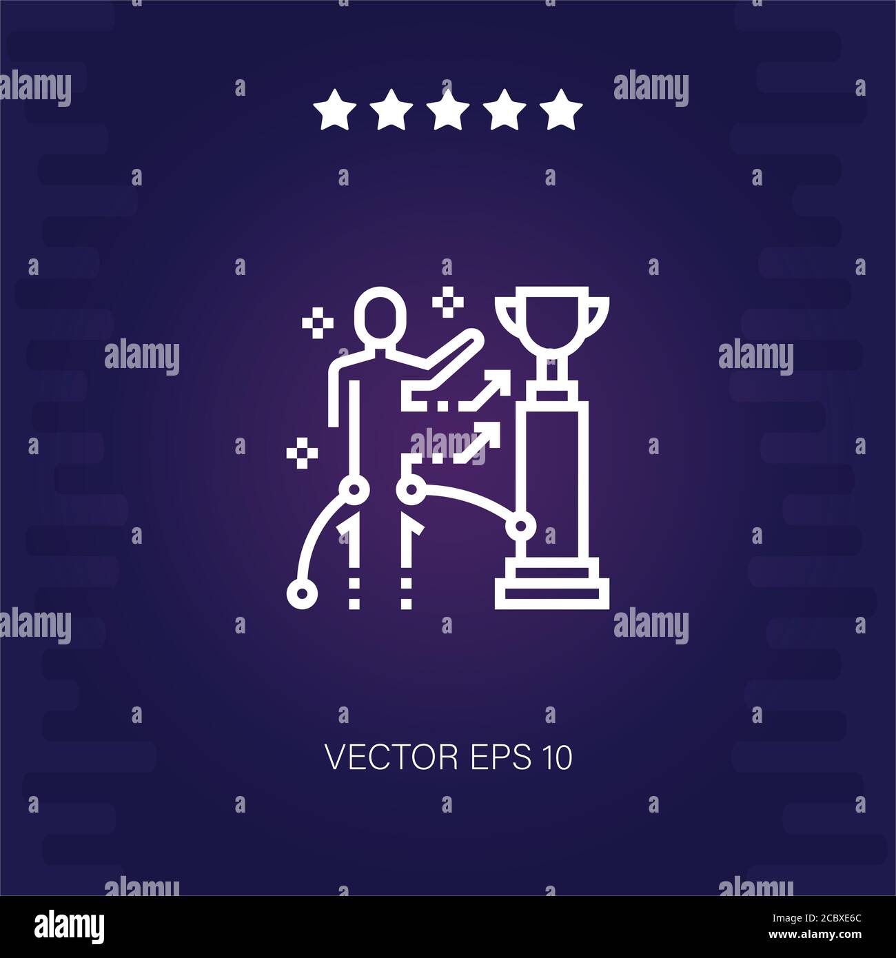 ambition vector icon modern illustration Stock Vector Image & Art - Alamy