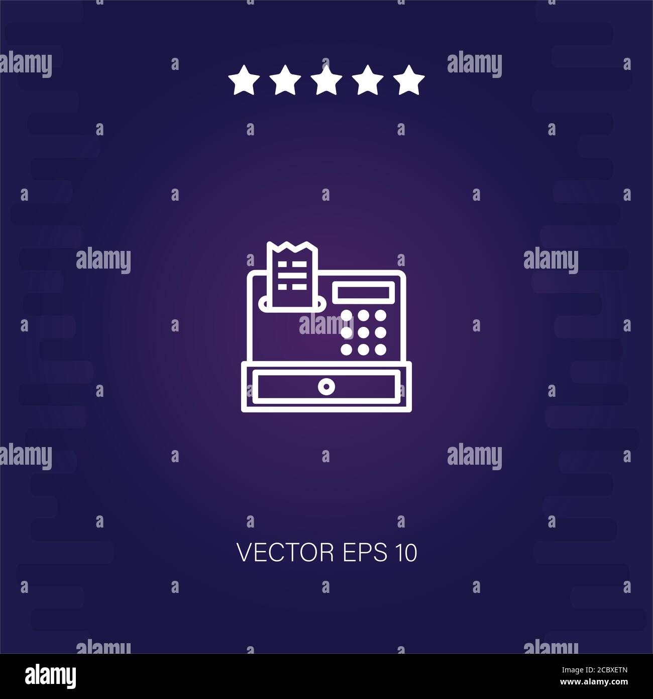 register vector icon modern illustration Stock Vector Image & Art - Alamy