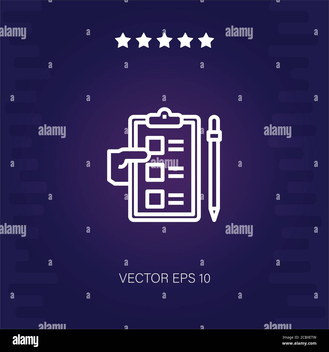 checking vector icon modern illustration Stock Vector Image & Art - Alamy
