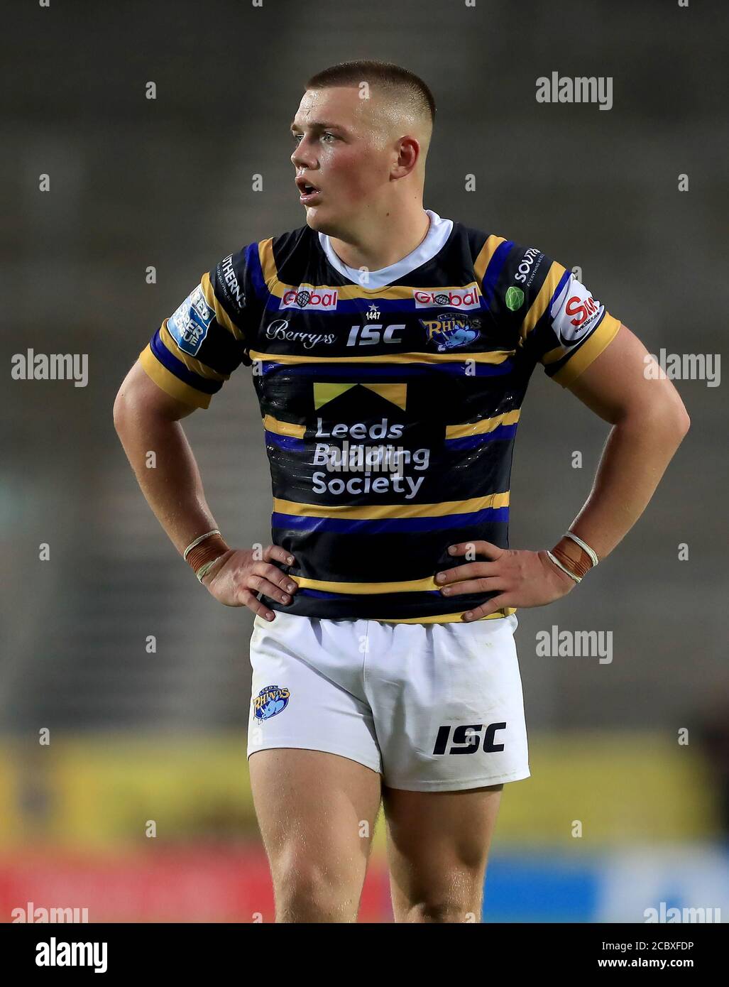 Leeds Rhinos' Callum McLelland during the Betfred Super League match at ...