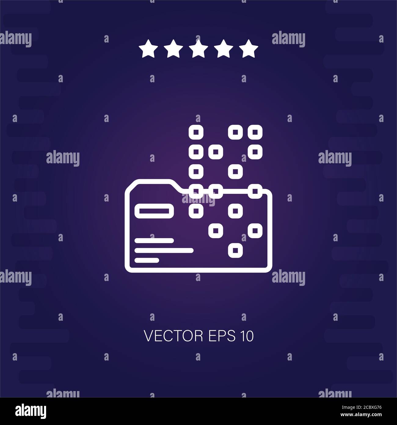 data collecting vector icon modern illustration Stock Vector Image ...