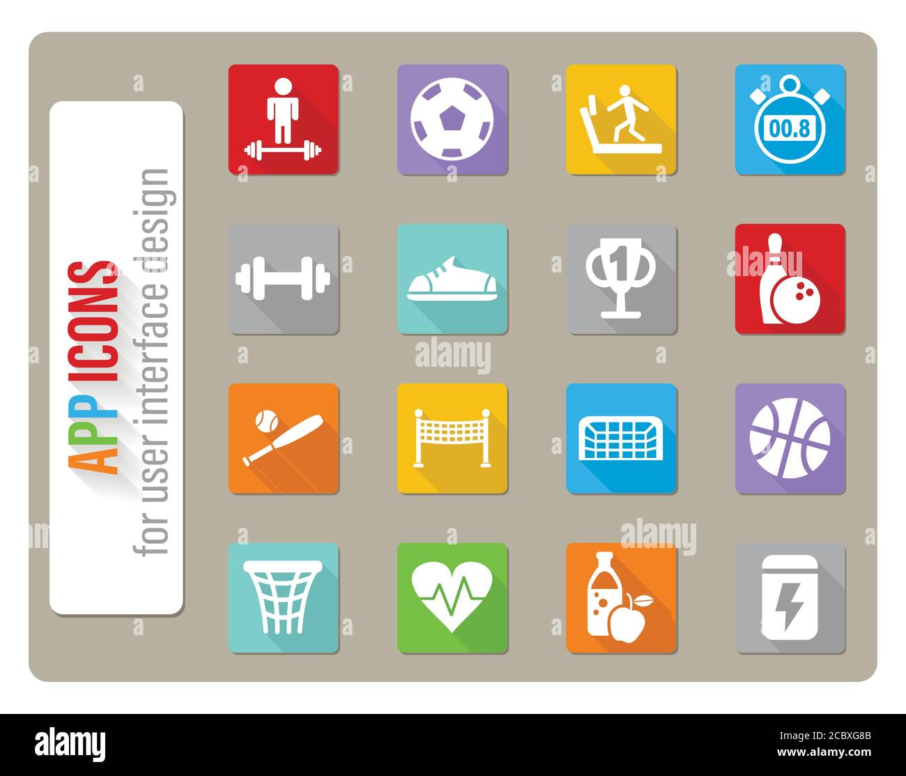 sport icon set Stock Vector Image & Art - Alamy