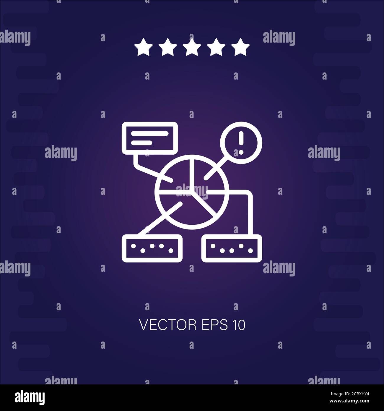 analytics vector icon modern illustration Stock Vector Image & Art - Alamy