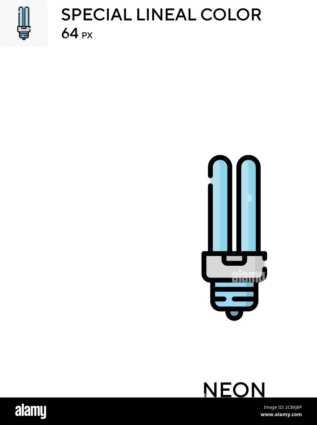 Neon Special lineal color vector icon. Neon icons for your business ...