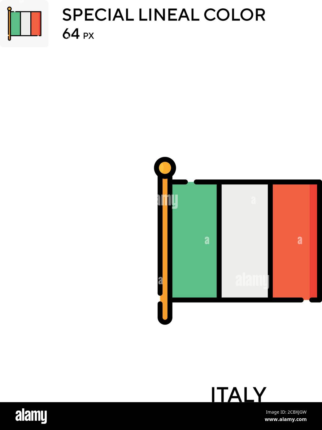 Italy Special lineal color vector icon. Italy icons for your business ...