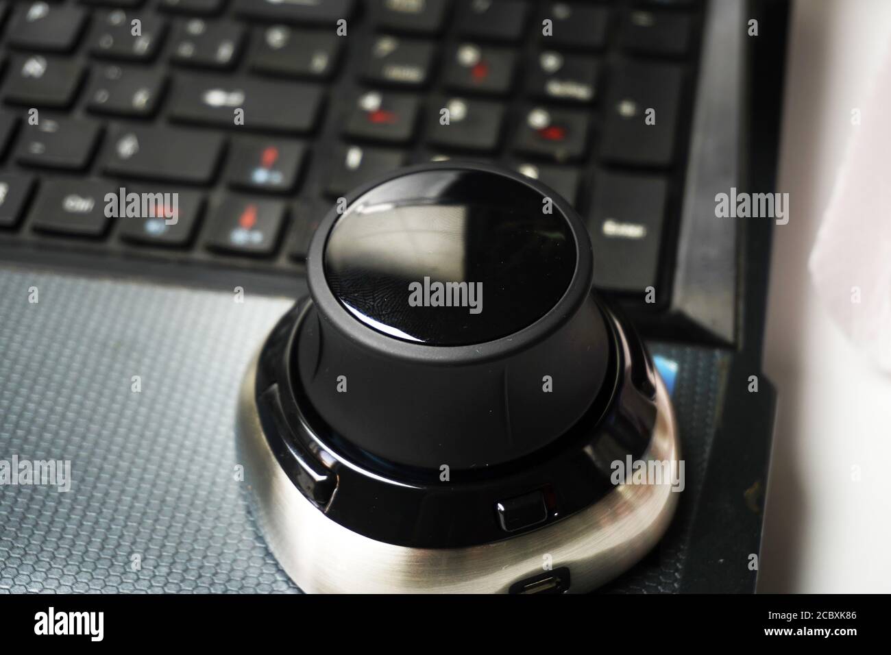 design mouse cad cam on a design computer. design engineering concept ...