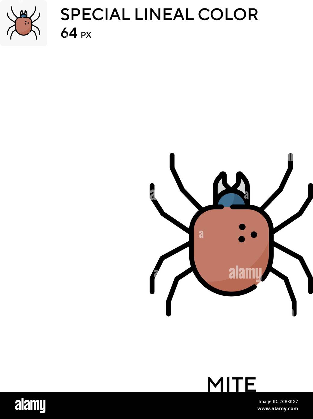 Mite Special lineal color vector icon. Mite icons for your business project Stock Vector Image ...