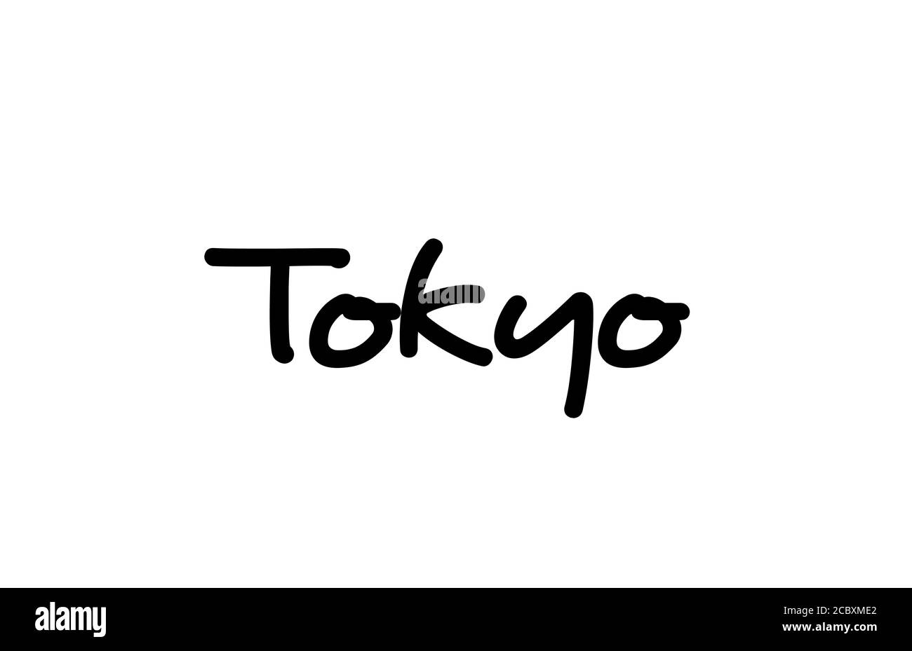 Tokyo written Stock Vector Images - Alamy