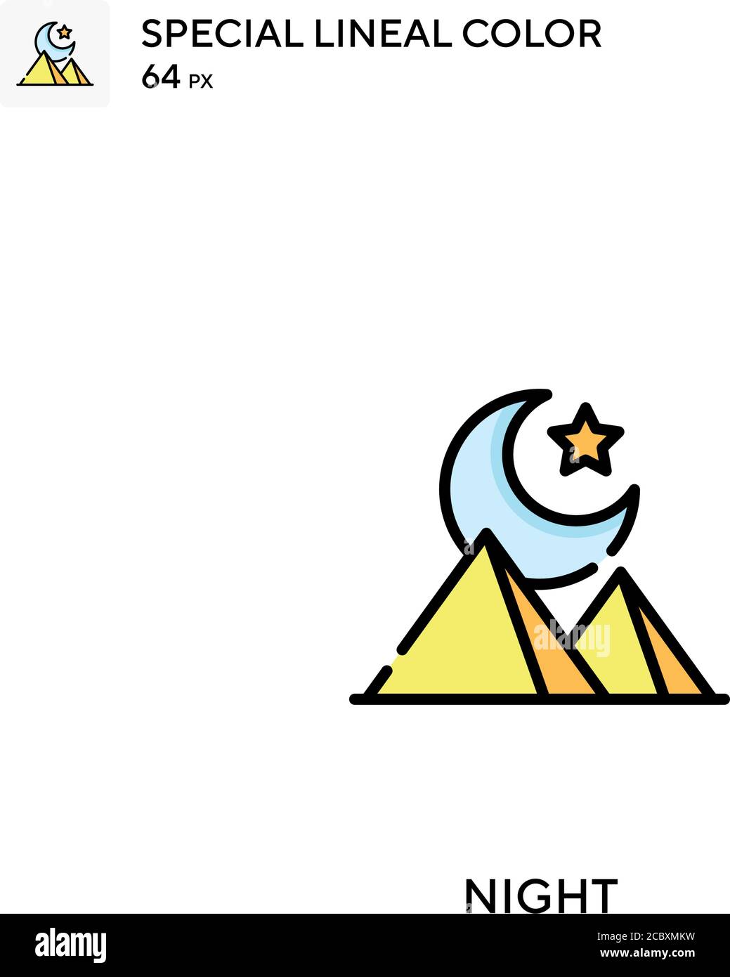 Night view project Stock Vector Images - Alamy