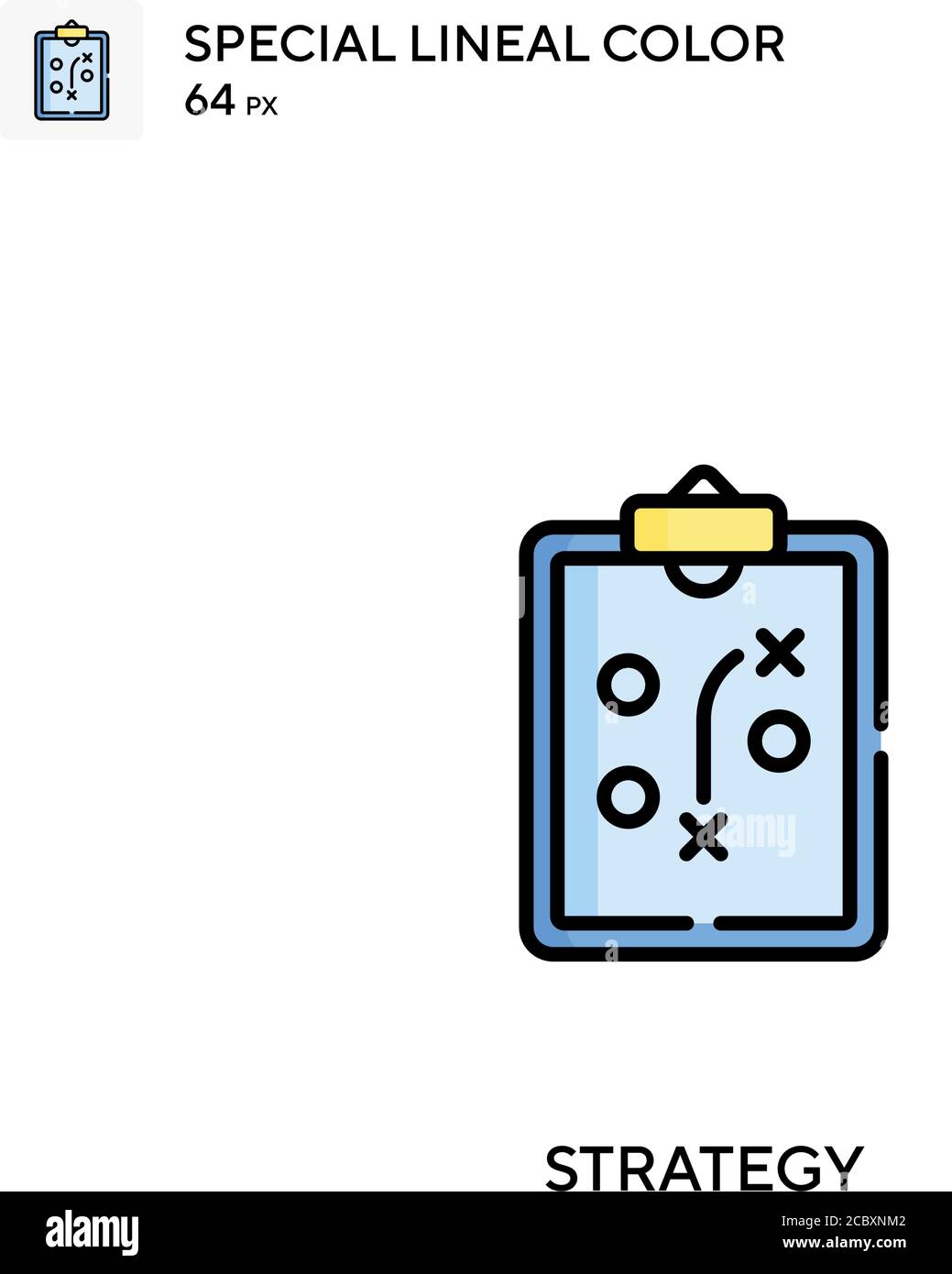 Strategy Special lineal color vector icon. Strategy icons for your ...