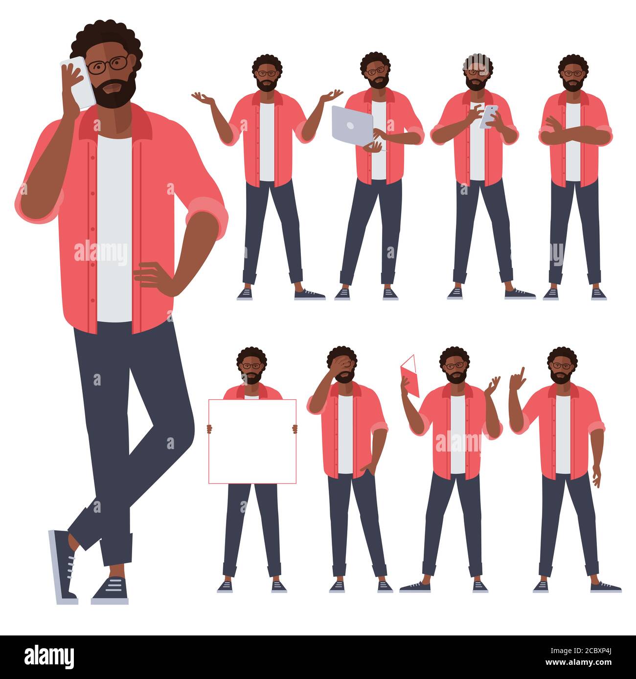 Animation characters Stock Vector Images - Alamy