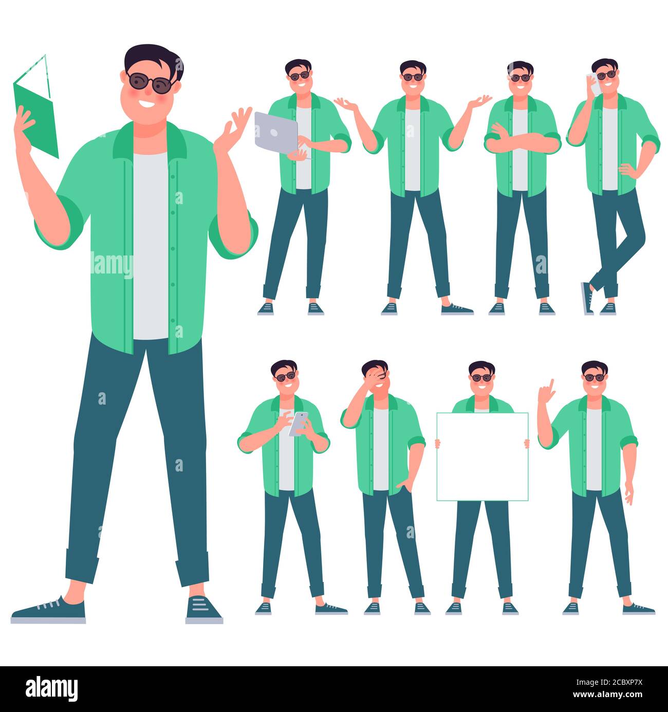 Cartoon characters businessman hand Stock Vector Images - Alamy