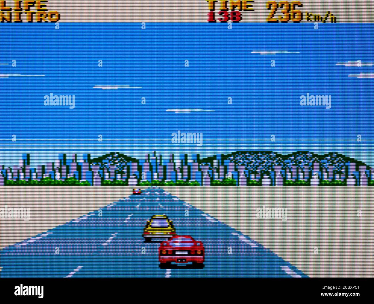 Battle Out Run - Sega Master System - SMS - editorial use only Stock ...