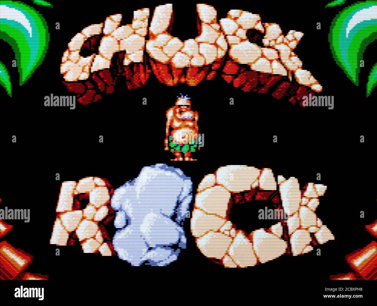 Chuck Rock - Sega Master System - SMS - editorial use only Stock Photo ...