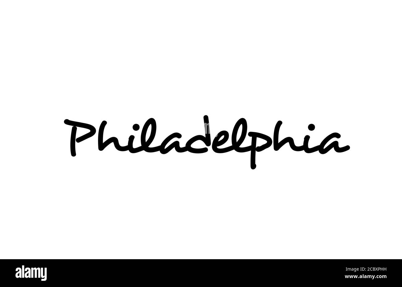 Philadelphia word Stock Vector Images - Alamy
