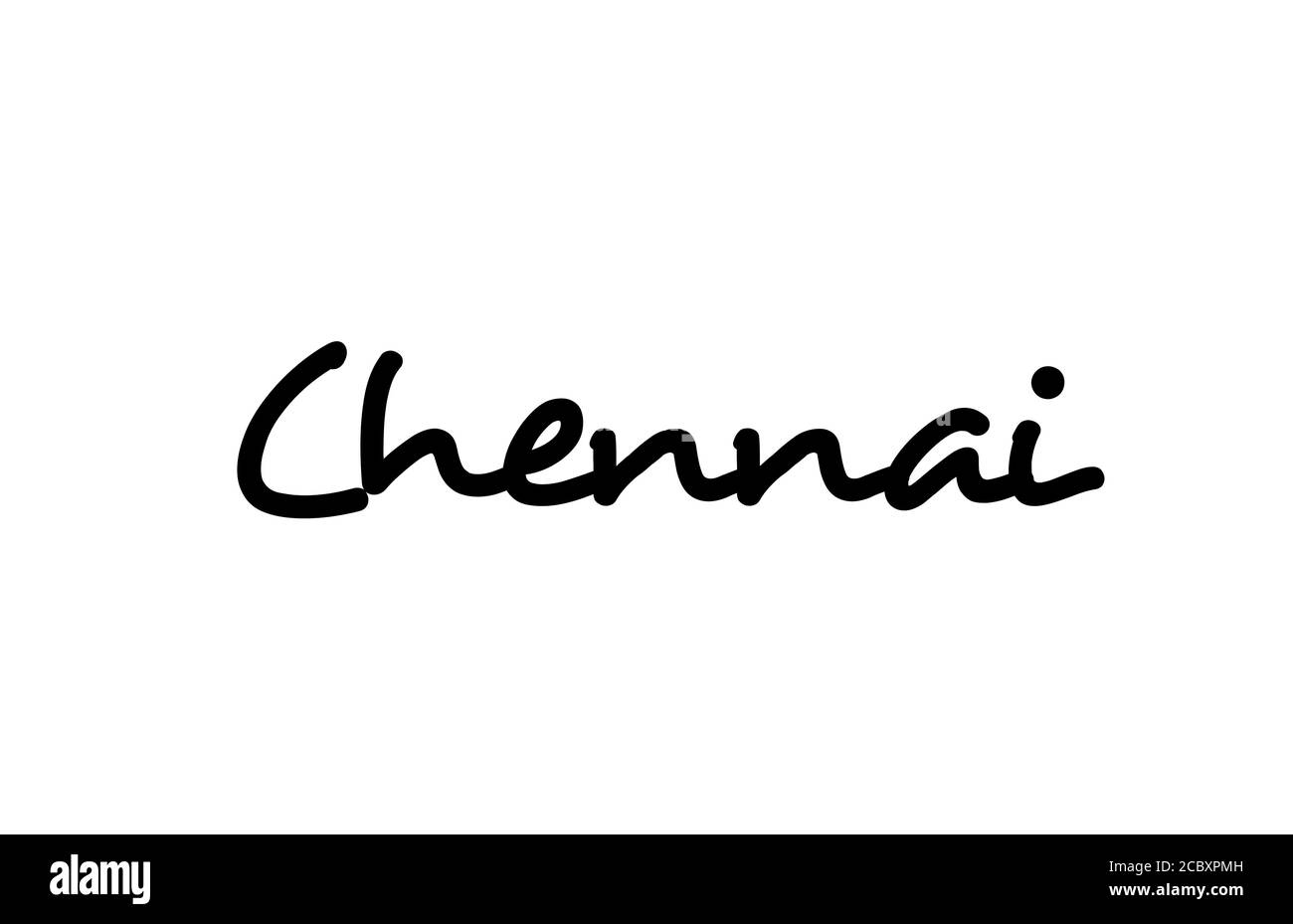 Calligraphy chennai Stock Vector Images - Alamy