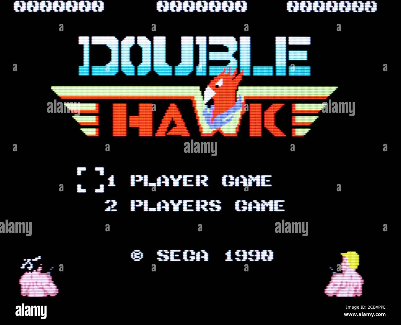 Double Hawk - Sega Master System - SMS - editorial use only Stock Photo - Alamy