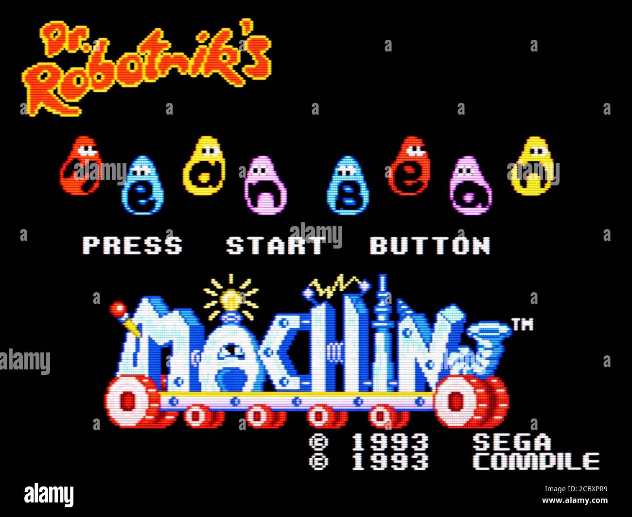 Dr. Robotnik's Mean Bean Machine - Sega Master System - SMS - editorial ...