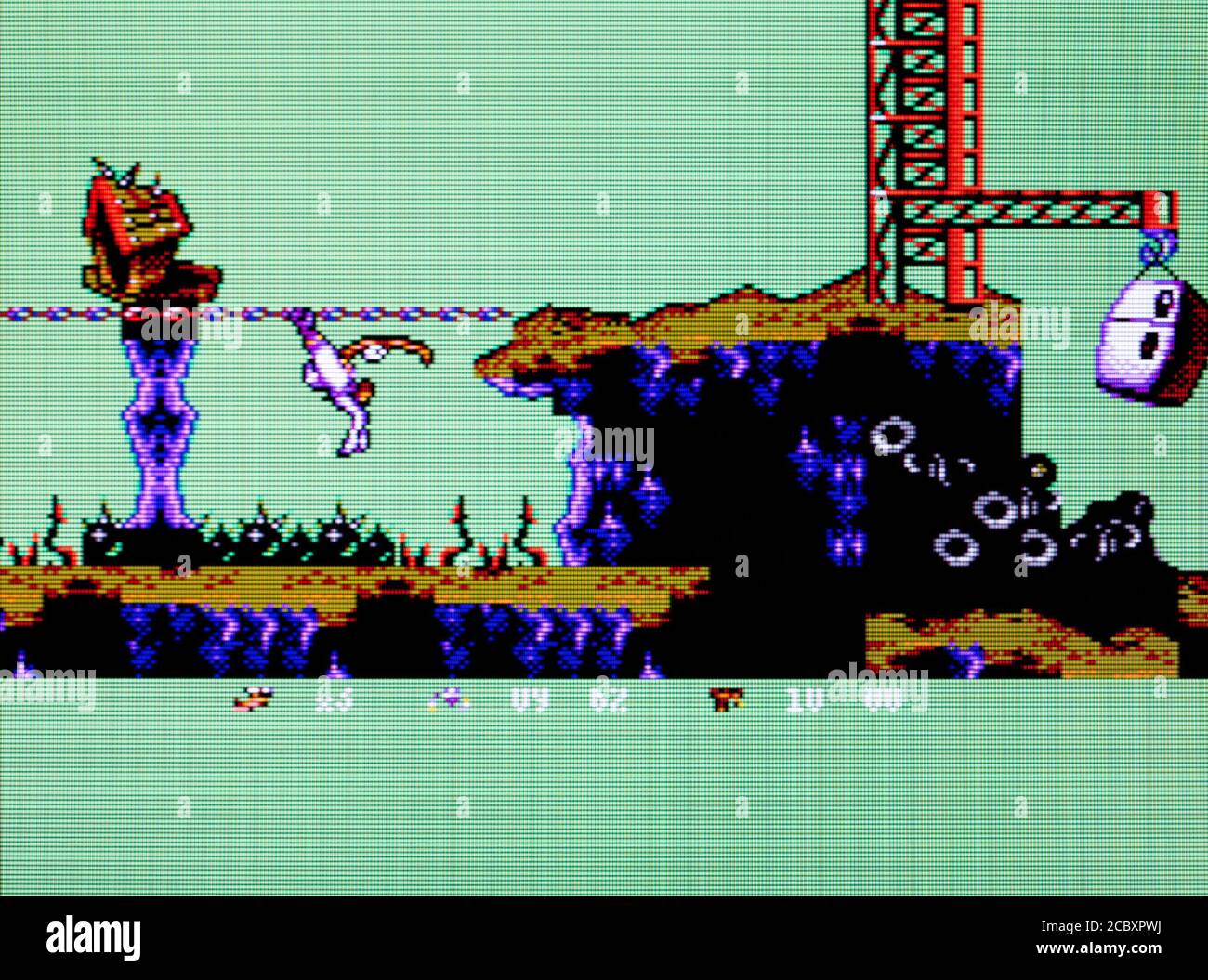 Earthworm Jim - Sega Master System - SMS - editorial use only Stock ...