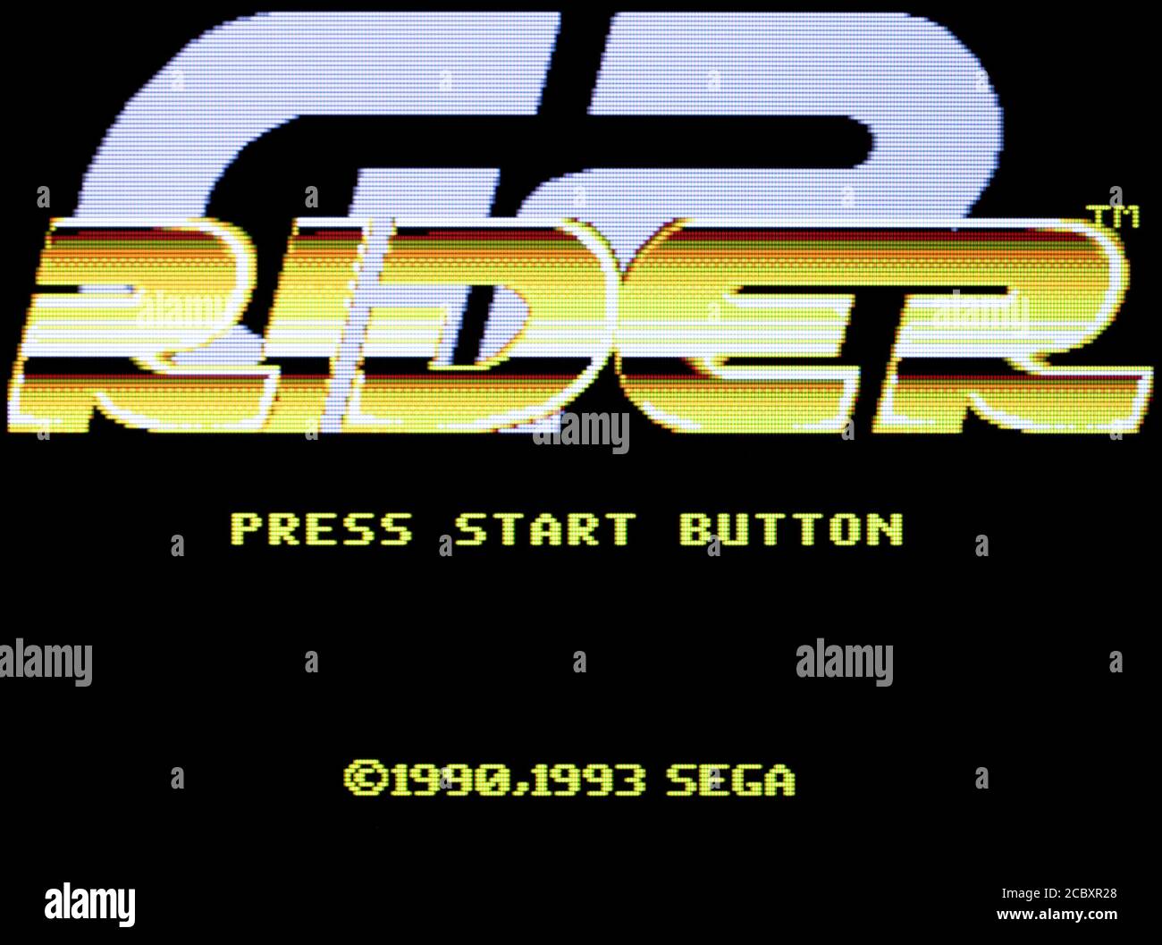 GP Rider - Sega Master System - SMS - editorial use only Stock Photo ...