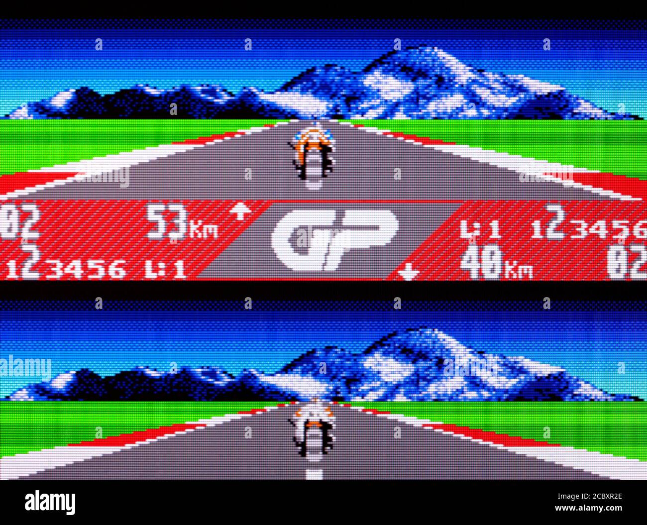 GP Rider - Sega Master System - SMS - editorial use only Stock Photo ...
