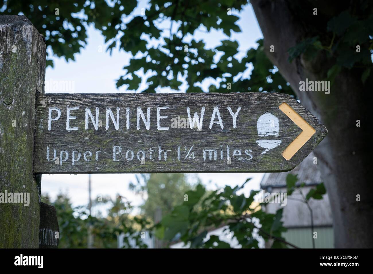 Official start of the pennine way hi-res stock photography and images ...