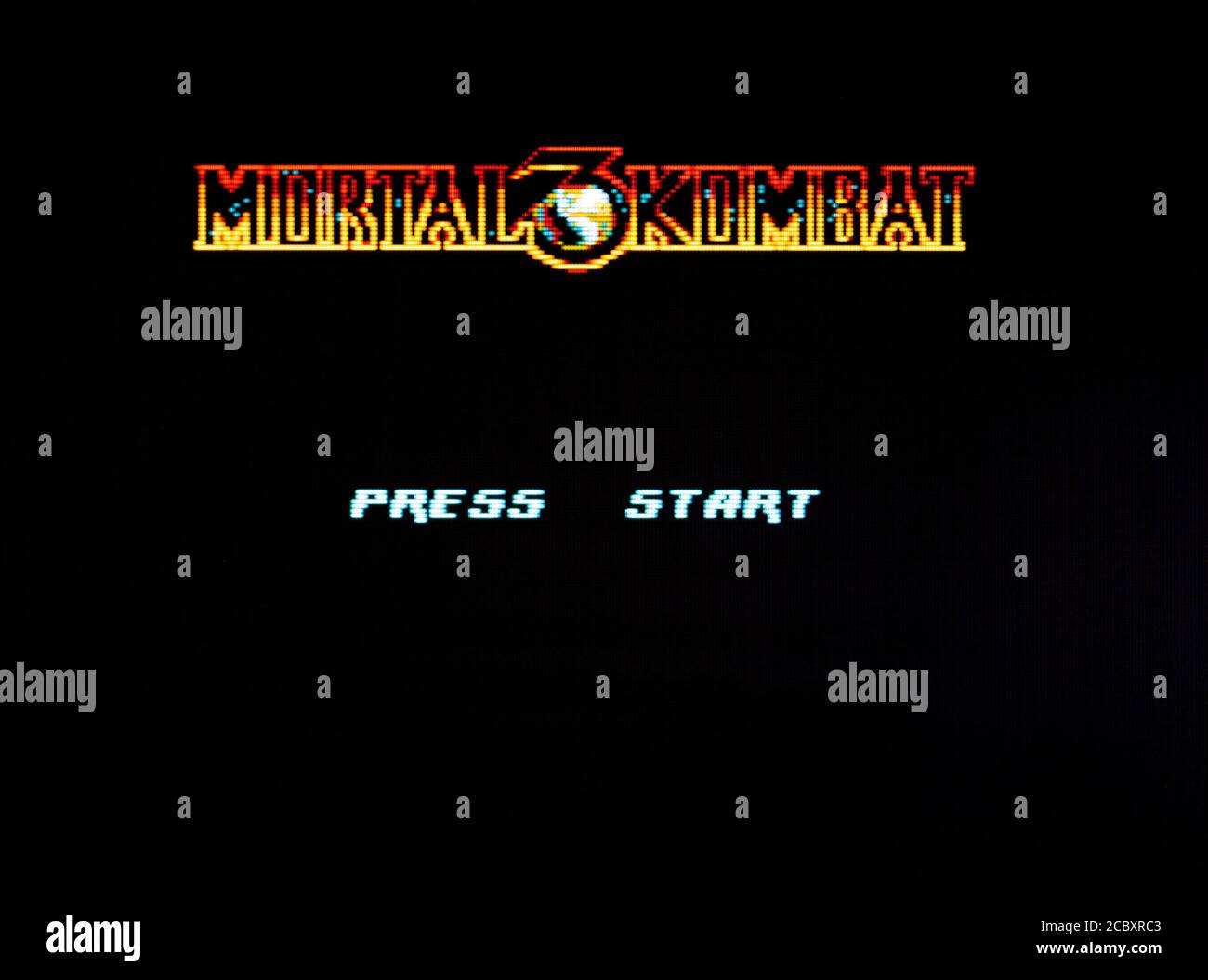 Mortal Kombat III 3 - Sega Master System - SMS - editorial use only ...