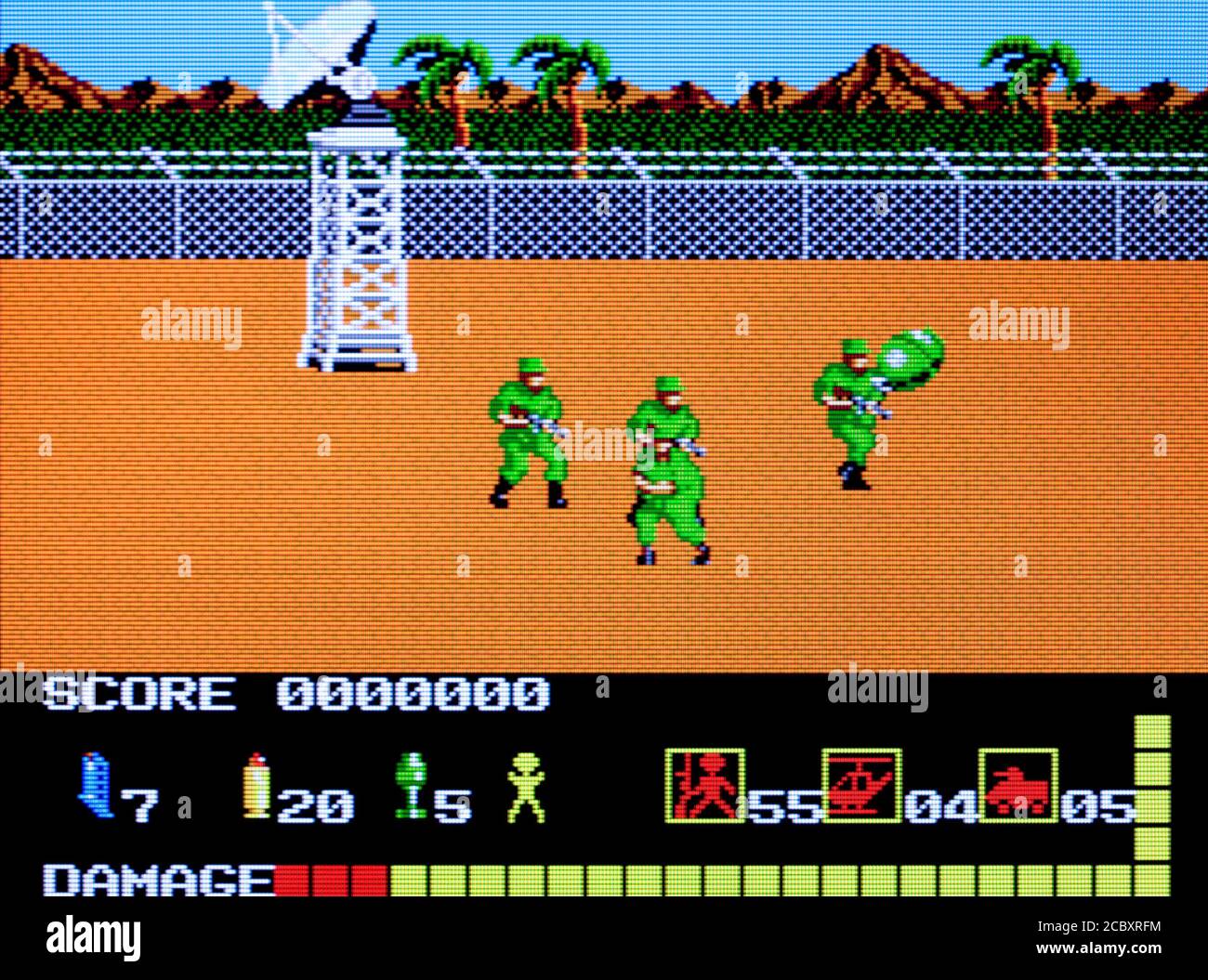 Operation Wolf - Sega Master System - SMS - editorial use only Stock ...