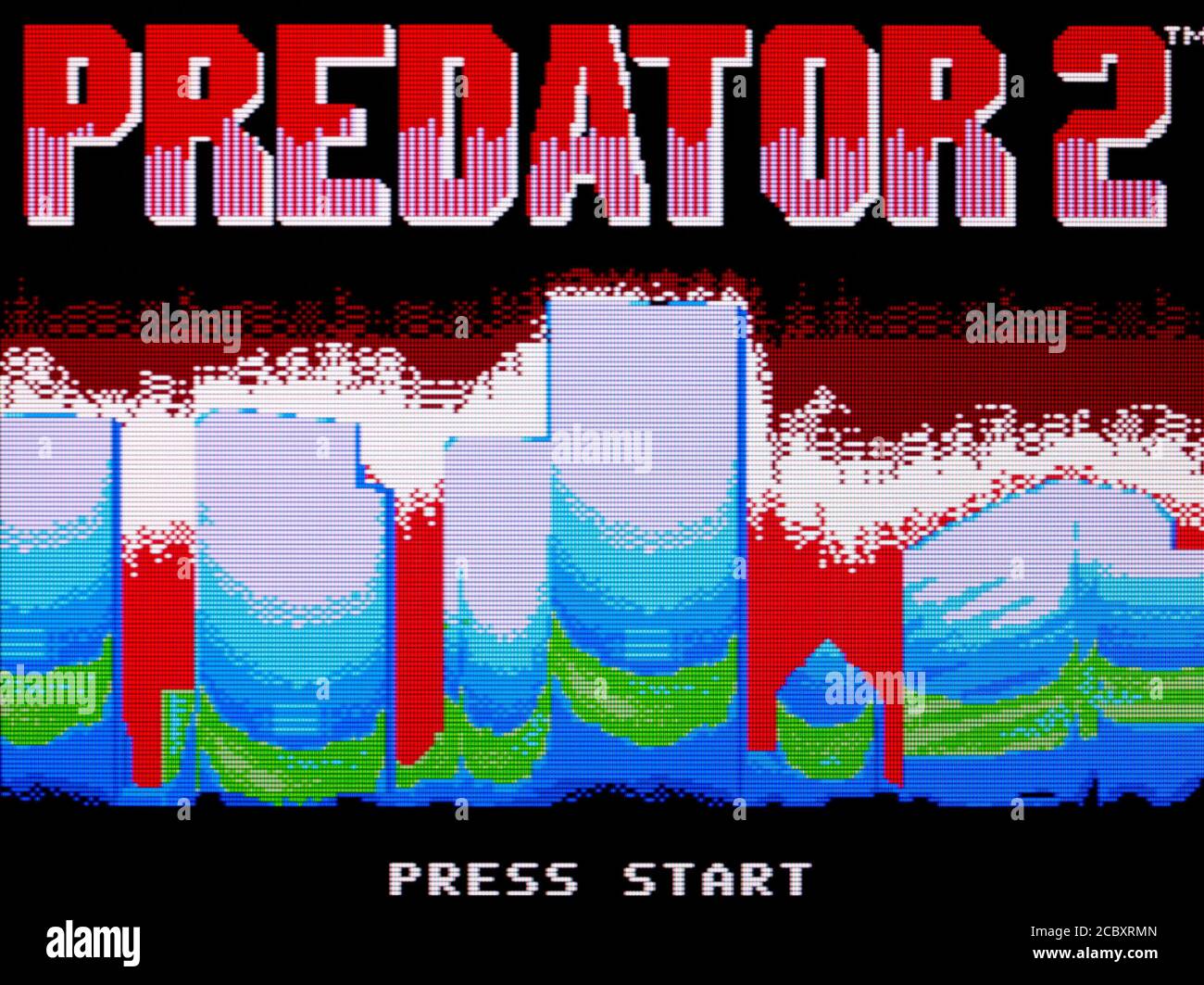 Predator 2 - Sega Master System - SMS - editorial use only Stock Photo - Alamy
