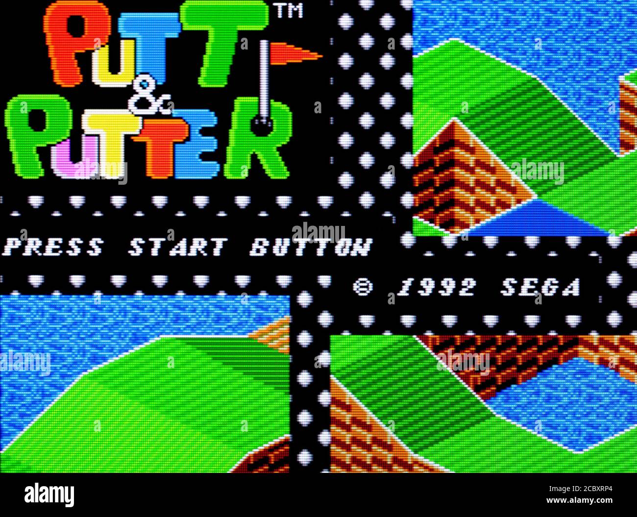 Putt & Putter - Sega Master System - SMS - editorial use only Stock ...