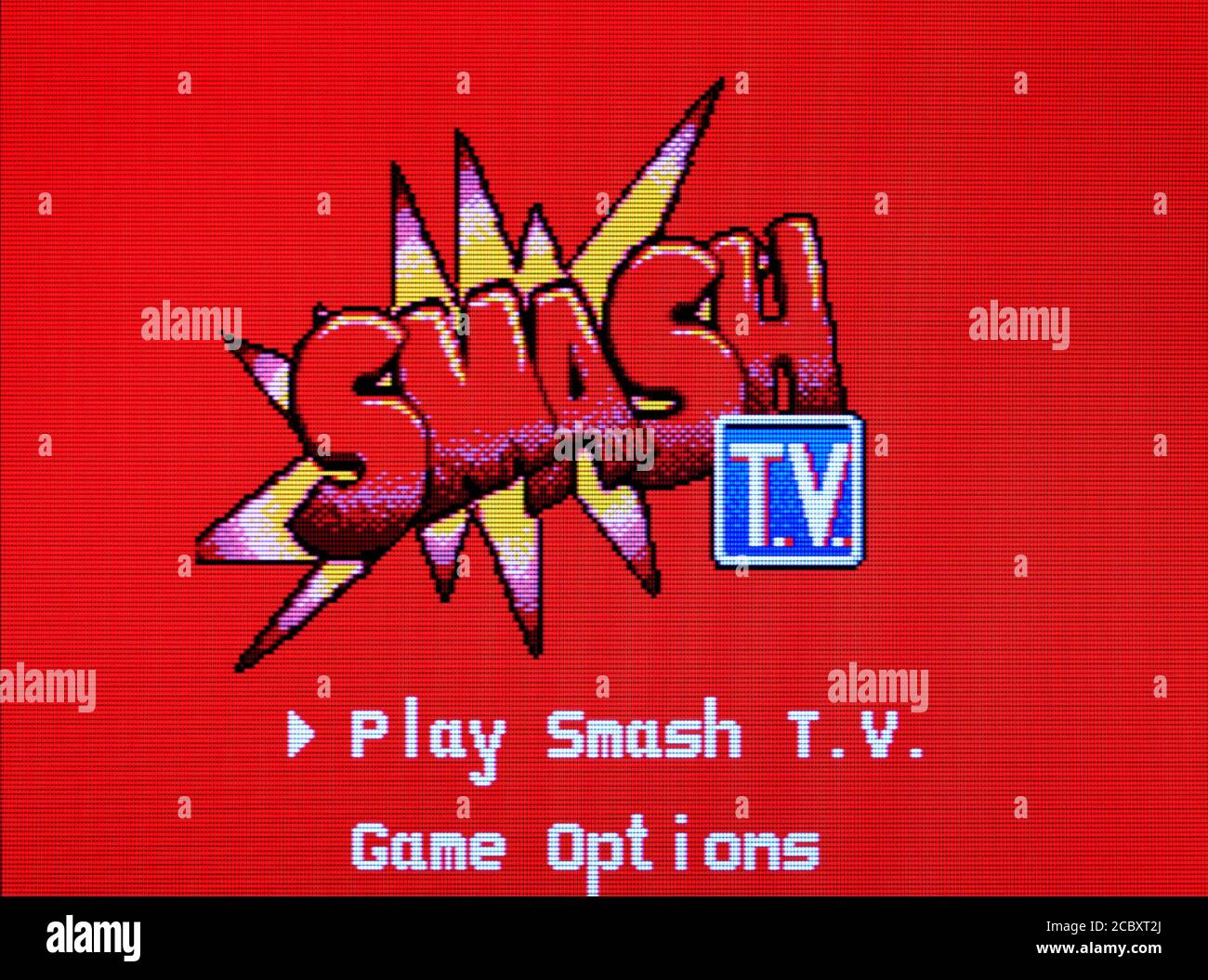 Smash T.V. - Sega Master System - SMS - editorial use only Stock Photo ...