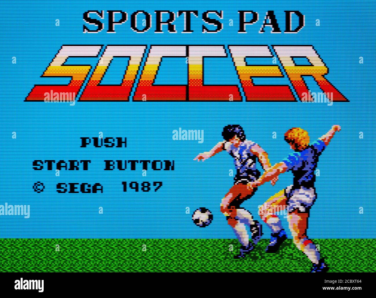 Sports Pad Soccer - Sega Master System - SMS - editorial use only Stock ...