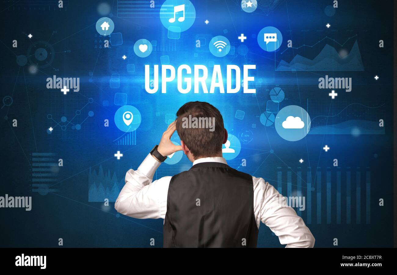 Tech upgrade abstract hi-res stock photography and images - Alamy