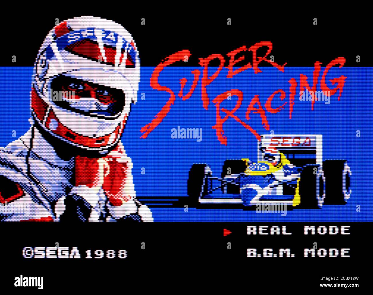 Super Racing - Sega Master System - SMS - editorial use only Stock ...