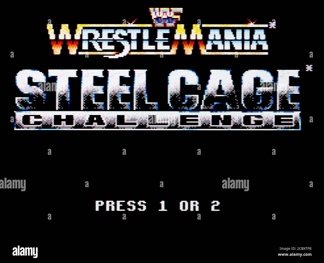WWF Wrestlemania Steel Cage Challenge - Sega Master System - SMS ...