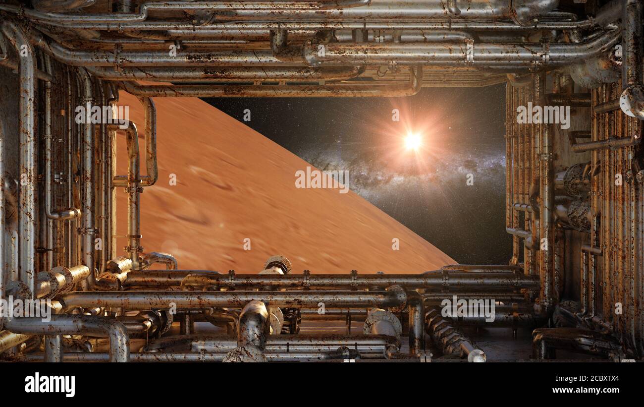 Steampunk ship hi-res stock photography and images - Alamy