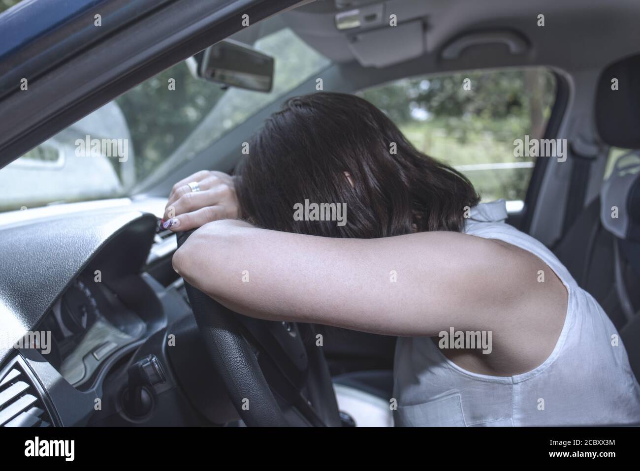 People falling asleep hi-res stock photography and images - Alamy