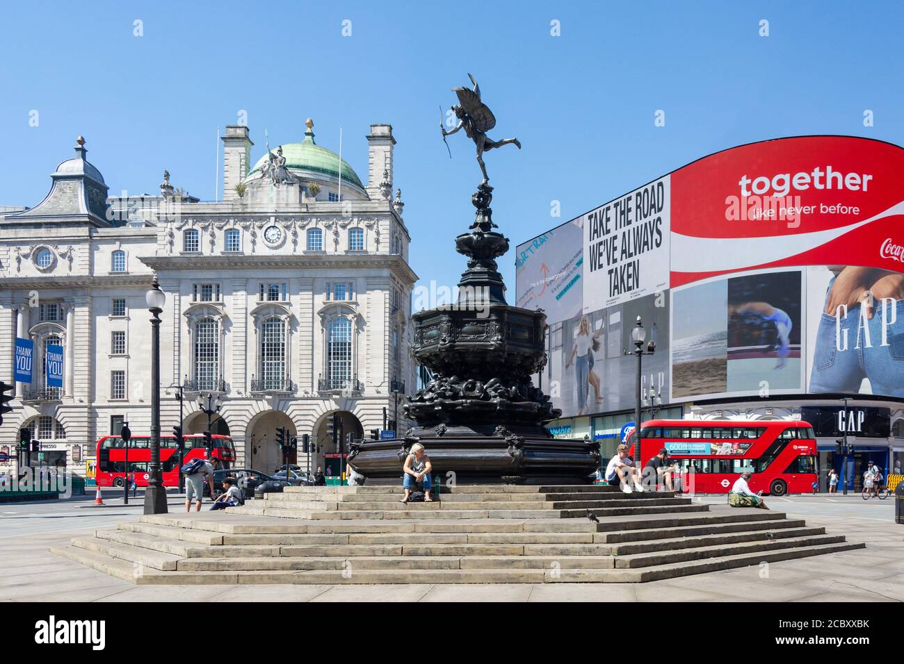 Statue of anteros hi-res stock photography and images - Alamy