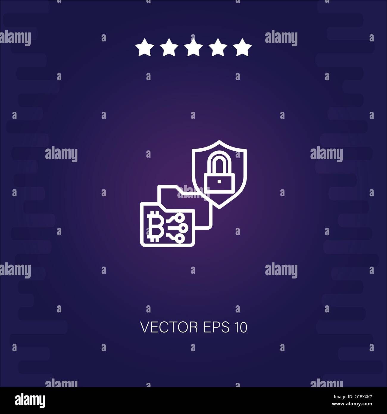 encryption vector icon modern illustration Stock Vector Image & Art - Alamy
